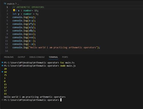 Munir Wamiq On Linkedin Arithmeticoperators Coding Programming101