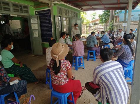 စလင်းမြို့နယ်တွင် ၂၀၂၂ ၂၀၂၃ ခုနှစ် မိုးရာသီ စိုက်ပျိုးစရိတ် ချေးငွေမ