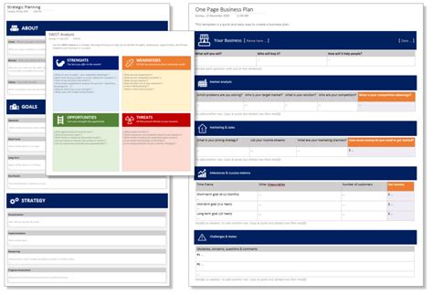 20 OneNote Project Templates