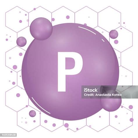 健康のためのリンpミネラルミネラルビタミン複合体医療および栄養補助食品のヘルスケアのコンセプトベクターイラスト リンのベクターアート素材や画像を多数ご用意 Istock