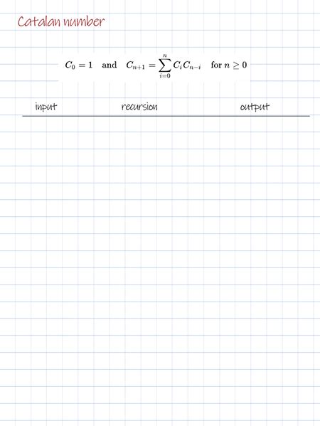 Catalan Number Find Nth Catalan Number 3 Solutions