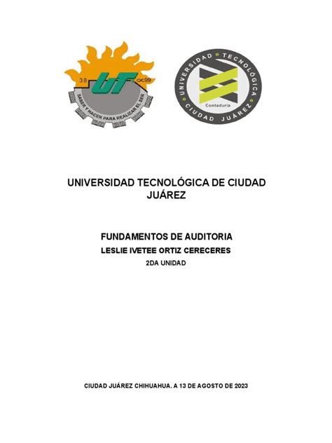 Fundamentos De Auditoria Pdf Auditoría Business