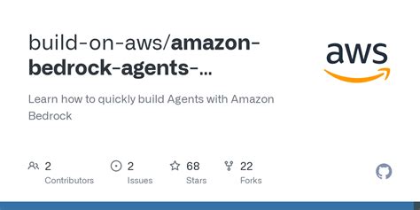 Github Build On Awsamazon Bedrock Agents Quickstart Learn How To