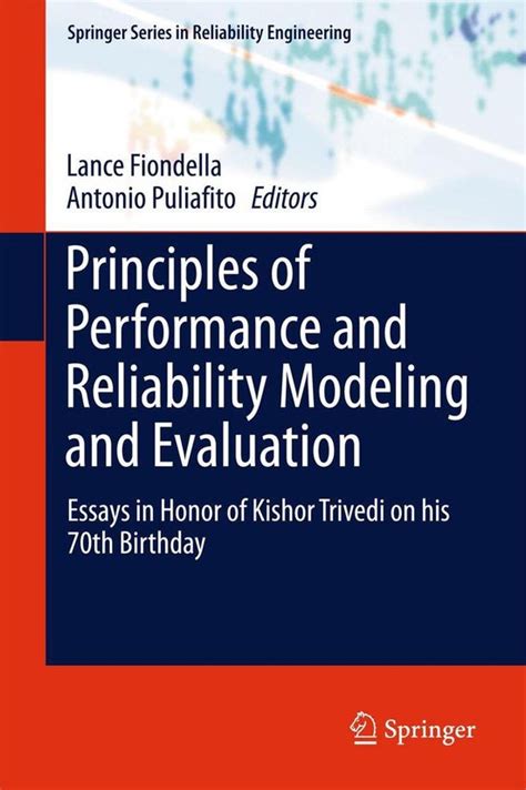 Springer Series In Reliability Engineering Principles Of Performance And