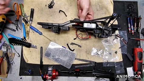 Scx10 Ii Pro Line Twin I Beam Suspension Build Part 2 Youtube