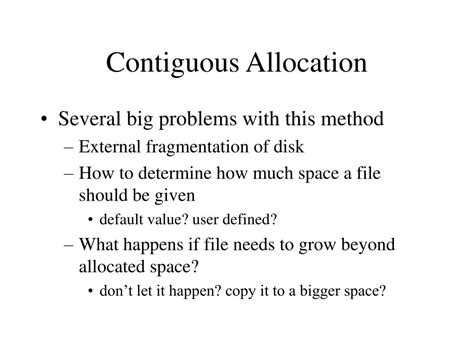 Ppt Disk Allocation Powerpoint Presentation Free Download Id2941713