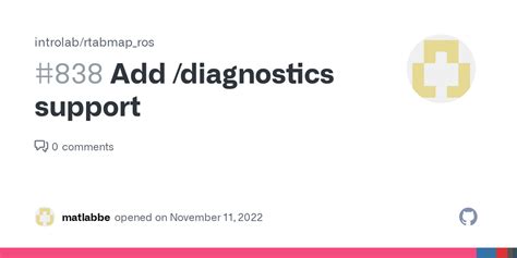 Add Diagnostics Support Issue 838 Introlab Rtabmap Ros GitHub