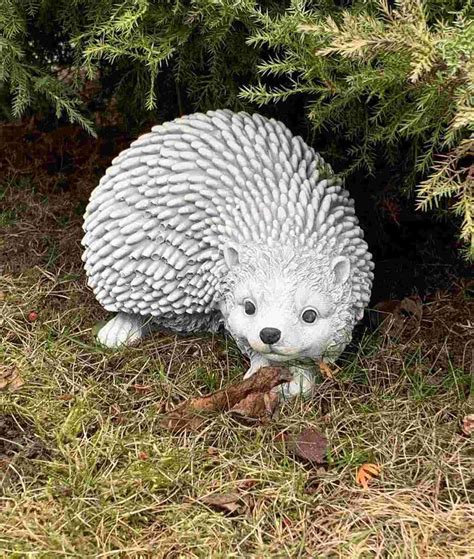 ᐉ Садова фігура статуетка Їжак із цементу ручна робота 24 см 702104 • Краща ціна в Києві