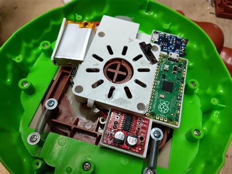 Pi Pico Embedded In A Toy Rraspberrypipico