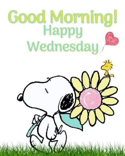 Good Morning Happy Wednesday Snoopy
