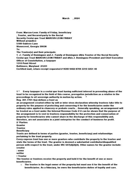 Conditional Acceptance Download Free Pdf Trust Law Fiduciary