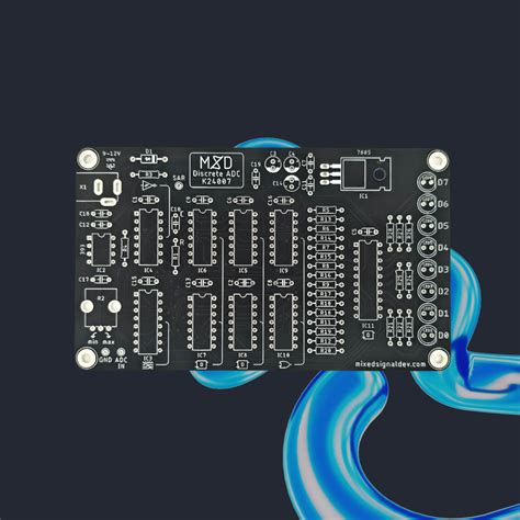 Discrete Adc Pcb Kit Mixed Signal Development