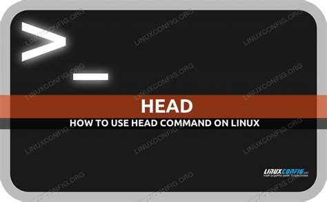 head command in linux with examples linux command line tutorial