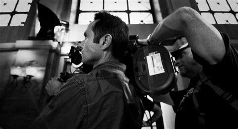 No God No Master Dp Paul Sanchez Behind The Camera On Sound Stage In