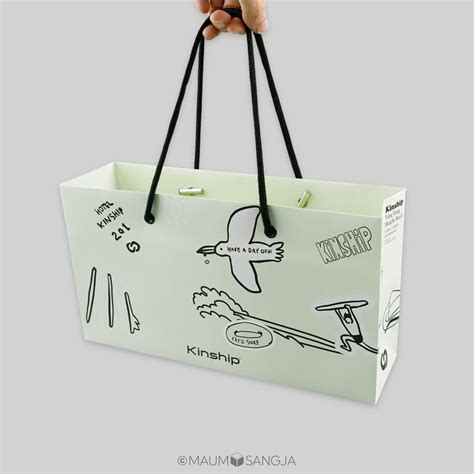 선물포장 쇼핑백