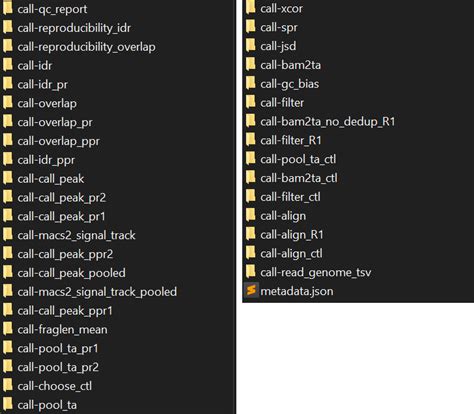 Advice On Output Foldersfiles · Issue 273 · Encode Dccchip Seq