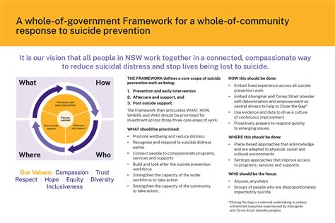 Suicide Prevention Framework