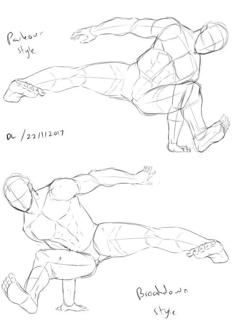 Breakdance Drawing Reference And Sketches For Artists