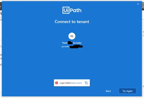 I Suddenly Can T Log In To Uipath StudioX UiPath Community Forum