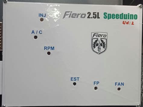 Speeduino For 2 5l Fiero