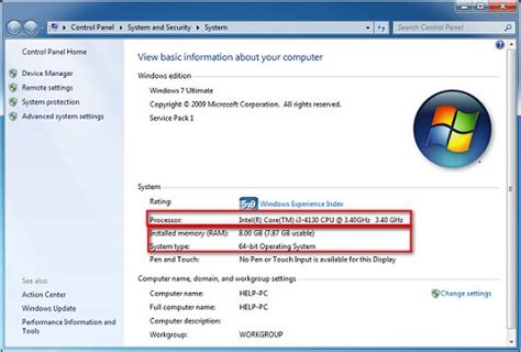 Aapke Computer Ram Kitna Gb Hai Processor Konsa Hai Kaise Pata Kare My Hindi Tricks