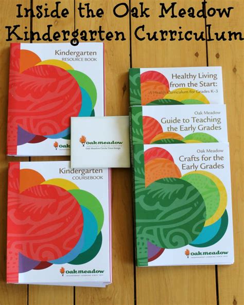 Oak Meadow Kindergarten Curriculum Review How Wee Learn