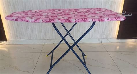 Polished Rectangular 18inch Pink Ironing Board Table At ₹ 600piece In