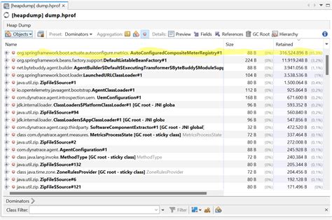 High Memory Usage In Jvm Level Orgspringframeworkbootactuateautoconfiguremetrics