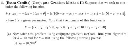 8 Extra Credits Conjugate Gradient Method Ii