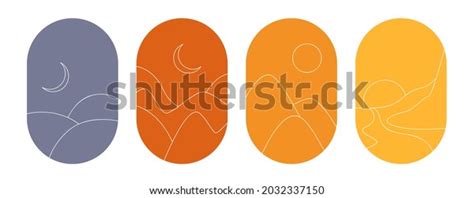 Vector Set Linear Symbols Iconslogo Design Stock Vector Royalty Free