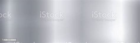 금속 질감 넓은 실버 소재 빛이 있는 강철 배경 브러시 메탈 효과 반사가 있는 금속 배경 사실적인 금속판 벡터 그림 호일에 대한 스톡 벡터 아트 및 기타 이미지 Istock