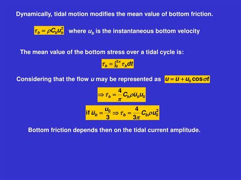 Ppt Temporal Variability Tidal Subtidal Wind And Atmospheric Pressure