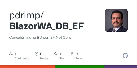 Github Pdrimp Blazorwa Db Ef Conexi N A Una Bd Con Ef Net Core