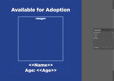 How To Use Indesign Data Merge For Text And Image Automation Be The Bean
