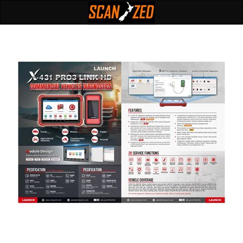 Launch X431 Pro3 Link Hd With Smartlink V2 Scanzed Auckland Nz