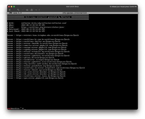 Arch Linux Install Note