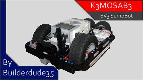 K3mosab3 A Sumo Robot Mindstorms Ev3 Creations Youtube