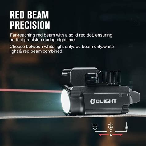 Olight Baldr Rl Mini 600 Lumens Compact Rail Mounted Weaponlight With