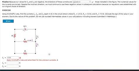solved a multiloop circuit find the currents i₁ i2 and i3