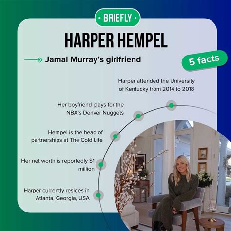 Who Is Jamal Murrays Girlfriend Meet The Lovely Harper Hempel