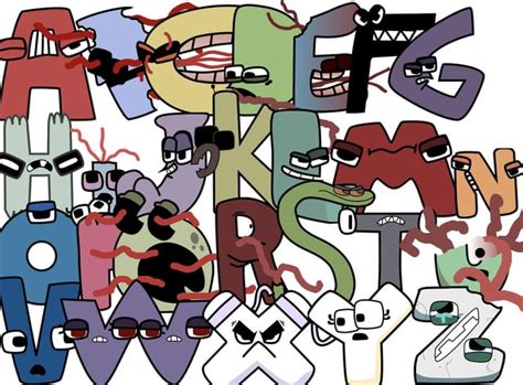 Alphabet Lore X Resident Evil R Alphabetfriends