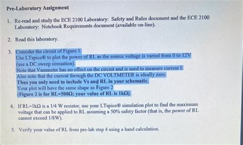 Solved Pre Laboratory Assignment 1 Re Read And Study The