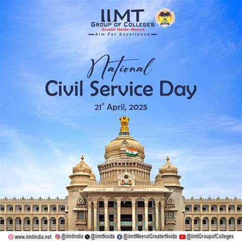 Iimtindia Iimtian Iimtnoida Iimtgreaternoida Iimtdelhincr Nationalcivilserviceday