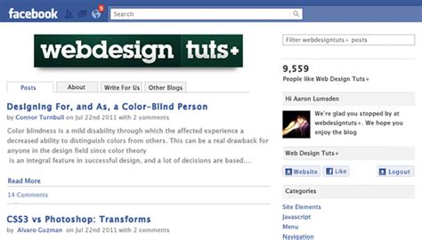 Design And Code An Integrated Facebook App Theory Envato Tuts