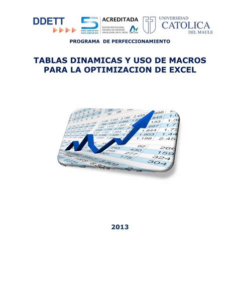 PDF Tablas Dinamicas Y Uso De Macros Para La Optimizacion De Excel Horas Pdf DOKUMEN TIPS