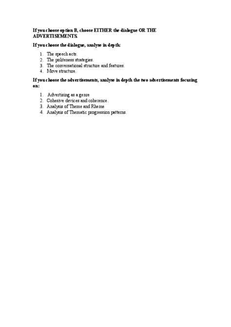 Apuntes De Languages In Communicative Contexts Ii Pragmatics And Discourse Analysis In English