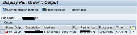 Solved Output Status Showing As Incorrectly Processed Aft Sap Community