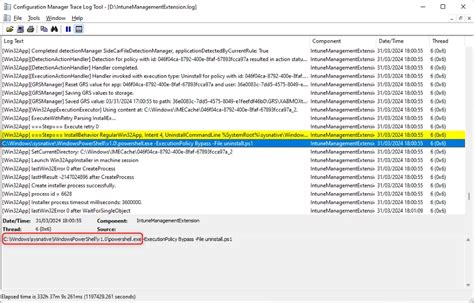 Troubleshooting Using The Intune Management Extension Log