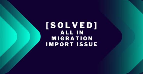 Solved All In One Wp Migration Stuck Import Problem 2023