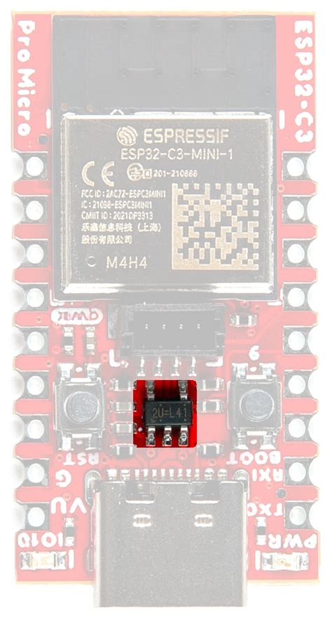 Hardware Overview Sparkfun Pro Micro Esp32 C3 Hookup Guide